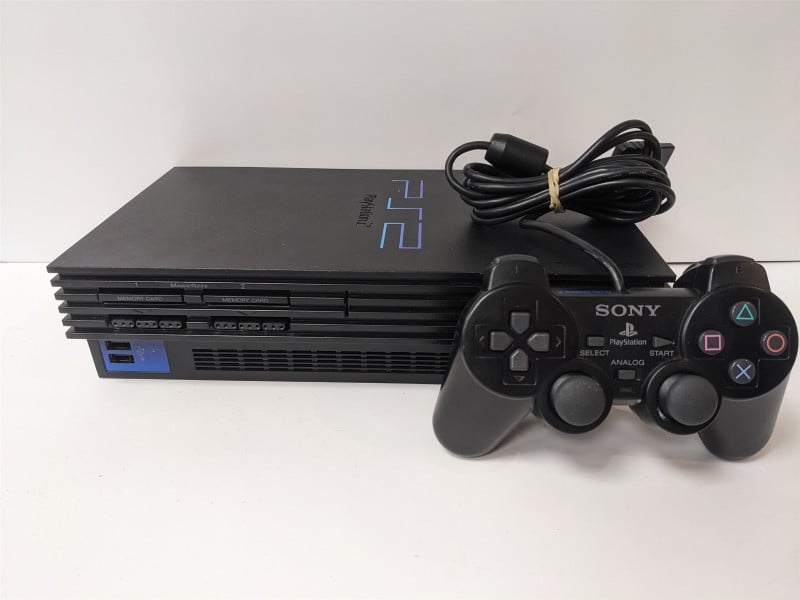 Sony Playstation 2 Console With Hdmi Adaptor Playstation 2 Black ...