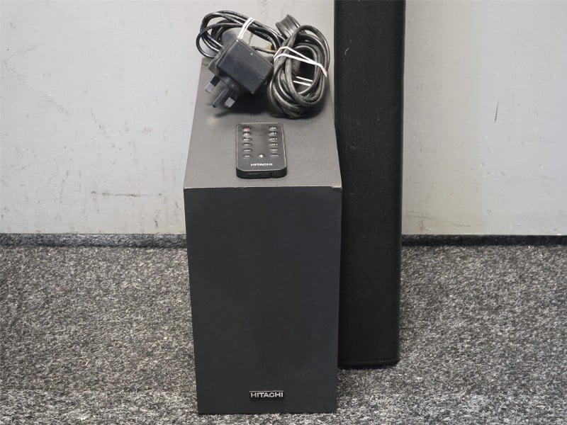 Hitachi Axs240btu Sound Bar & Sub Axs240btu Black | 030300293512 | Cash ...