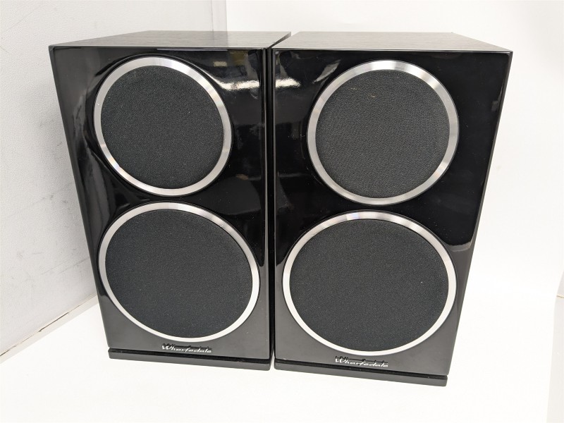 Wharfedale Bookshelf Speakers (Pair) Diamond 220 Black | 044900064919 ...