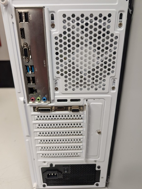 Gaming Custom PC Intel Core i7 4GB 2TB White | 015400181701 | Cash ...