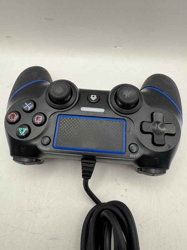 Unbranded Ps4 Wired Controller Playstation 4 Black | 034300184371 ...