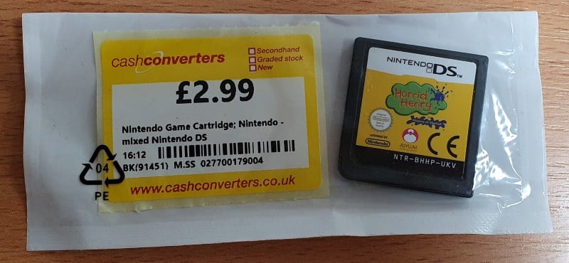 Horrid Henry: Minions Of Mischief Nintendo DS | 027700179004 | Cash ...