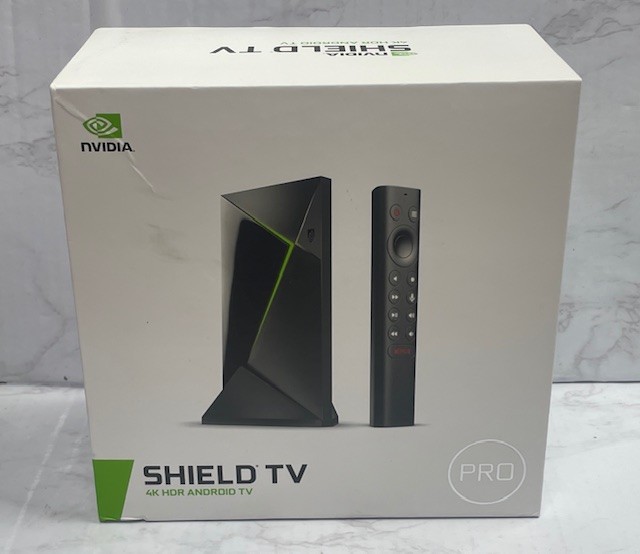 Nvidia Shield Pro Android TV 4K Hdr 16GB (2019) Streaming Media Player ...