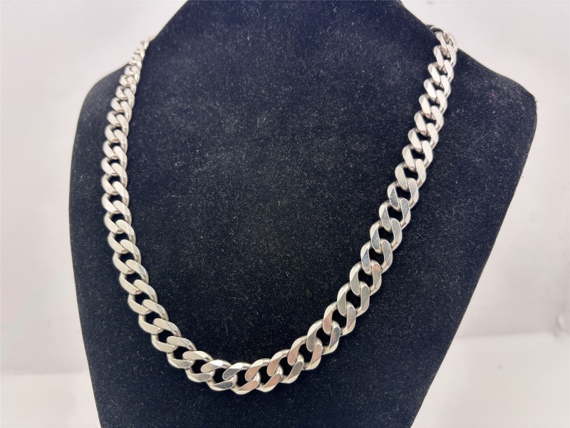 Silver 22" Curb Chain Chain 91G | 045900074164 | Cash Converters
