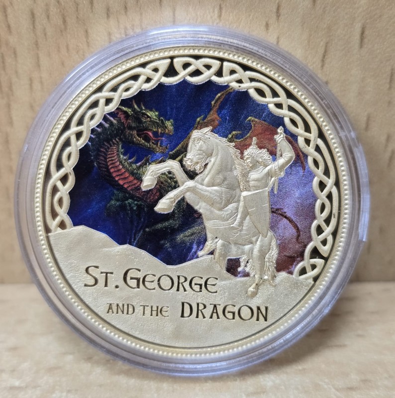 Coin St George And The Dragon Myths And Legends Coin | 046500127958 ...