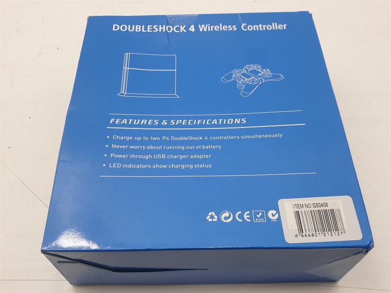 Third Party Doubleshock 4 Playstation 4 Black | 027600119368 | Cash ...