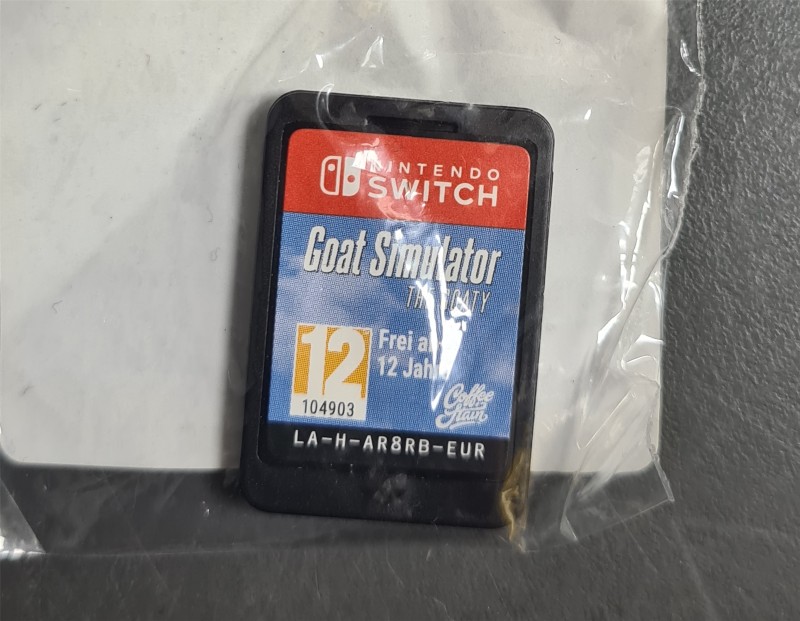 Game Disc - Other Nintendo Game Disc - Uncased - Goat Simulator ...