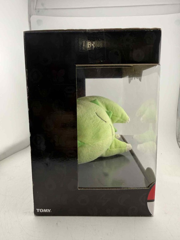 Tomy Sleeping Chikorita Plush | 030200223776 | Cash Converters