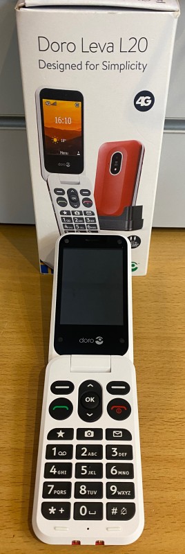 Doro Leva L20, Tesco Red | 055000135718 | Cash Converters