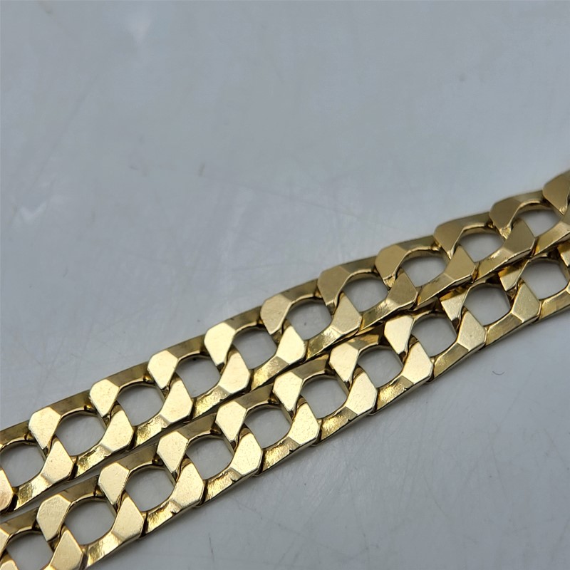 9ct Yellow Gold Neck Chain 50cm 15.2G | 059200007406 | Cash Converters