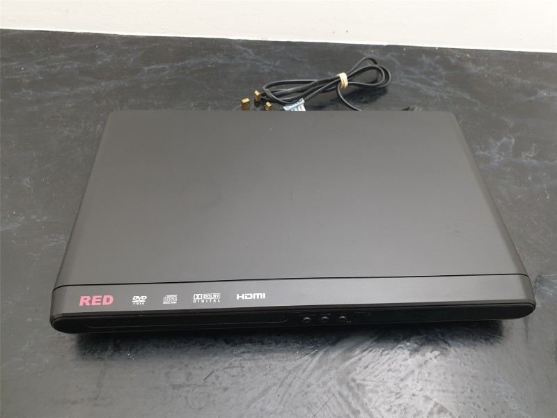 Red DVD Player Black | 019800145356 | Cash Converters