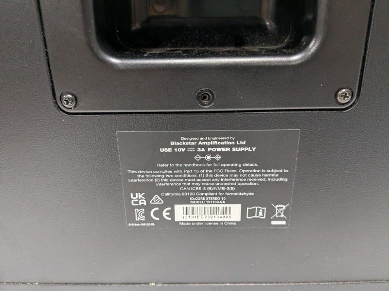 Blackstar Id Core 10 V3 Black | 050000128755 | Cash Converters