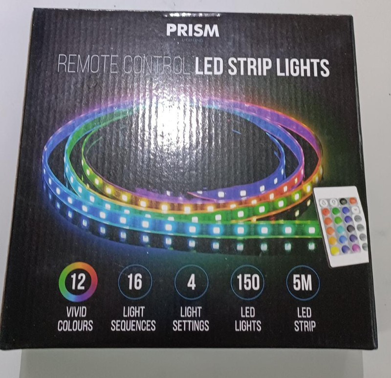 Prisma Remote Control Led Strip Lights | 039700195638 | Cash Converters