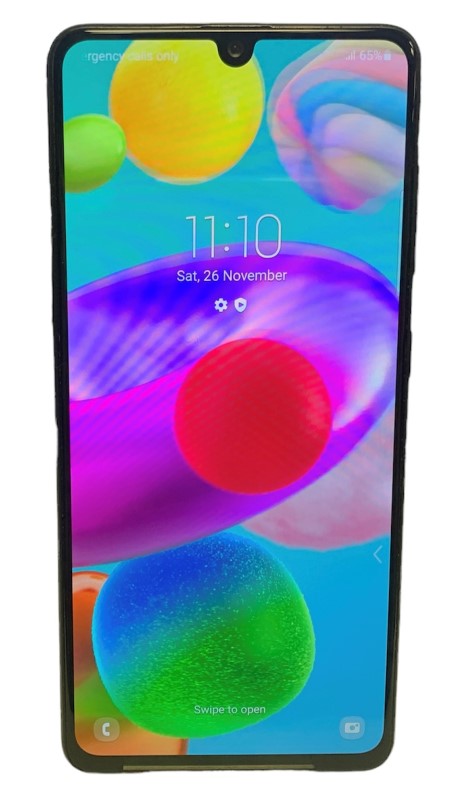 Samsung Galaxy A41 64gb Unlocked Black 017800171946 Cash Converters