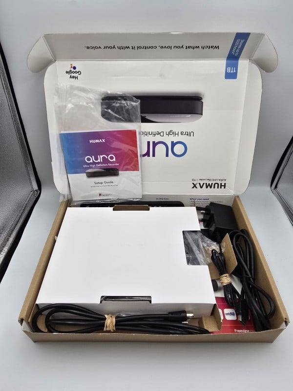 Freeview Box Humax Aura 4K Freeview Play 2TB 4K Ultra HD Freeview ...