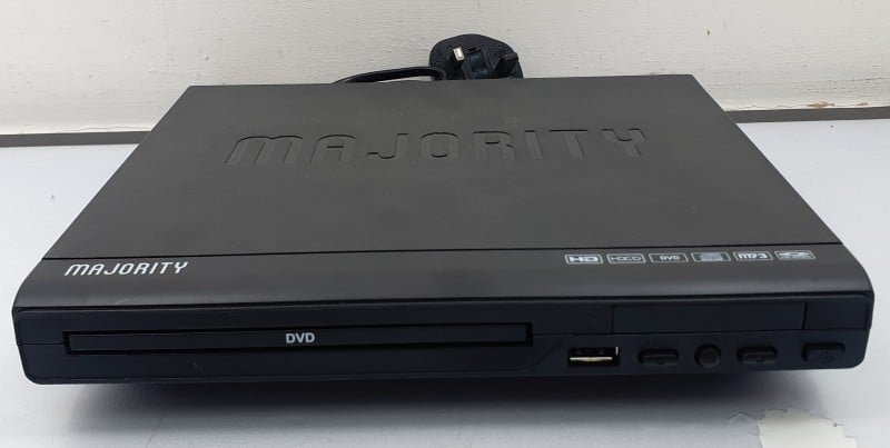 Majority Mini DVD Player Grey | 027700184686 | Cash Converters
