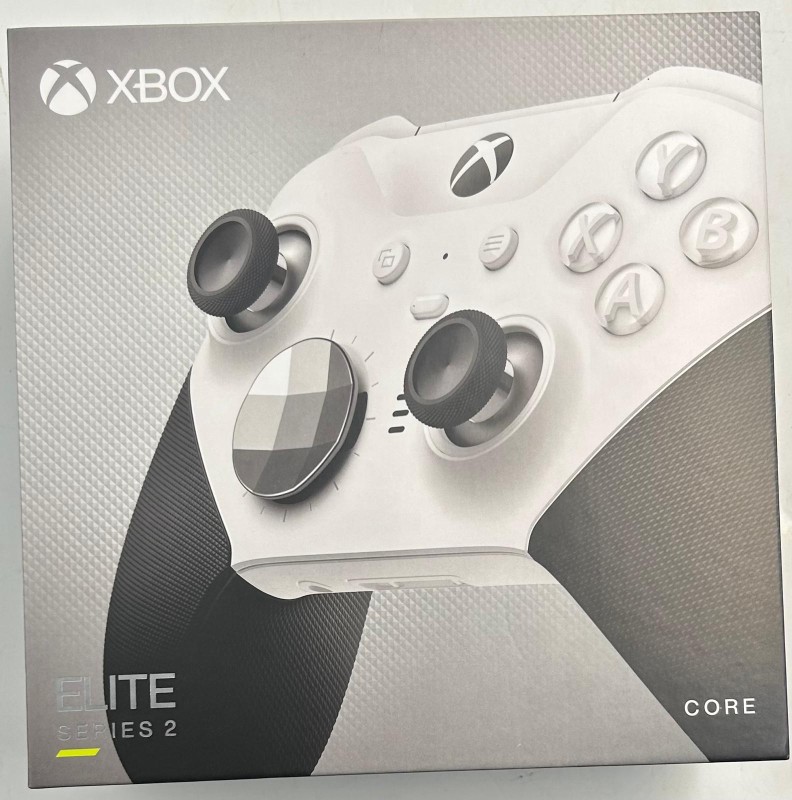 Elite White Series 2 Core Controller W/Thumbstick Tool - Boxed Xbox One ...