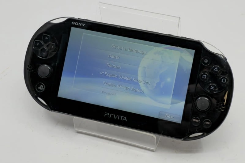 Sony Playstation Vita Pch-2016 Handheld Gaming System Black ...