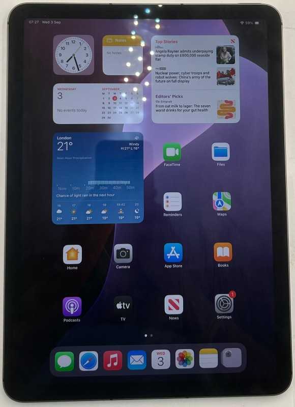 Apple iPad Air 4th Gen (A2072) 10.9" 64GB - Space Grey, Unlocked ...