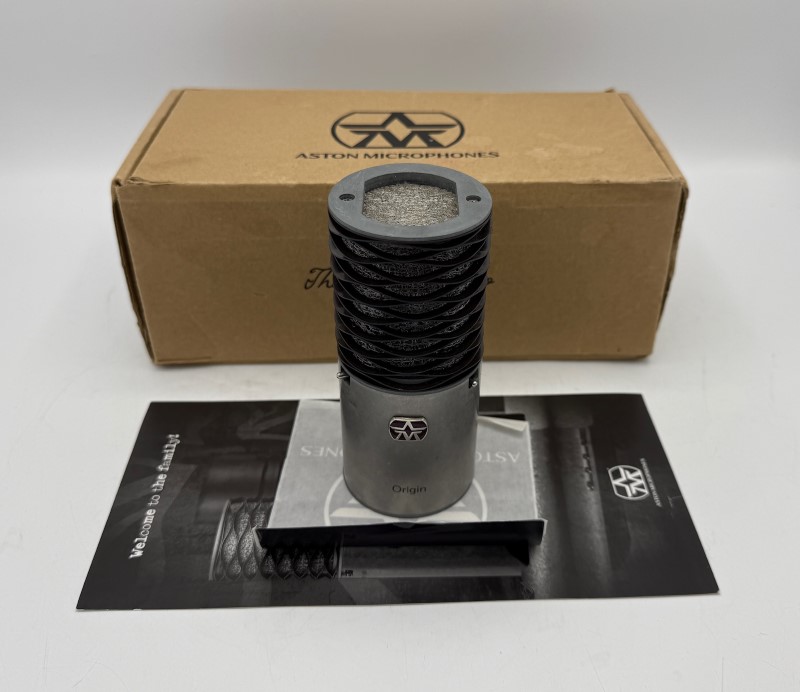Aston Origin Cardioid Condenser Microphone, Silver, Good Condition ...
