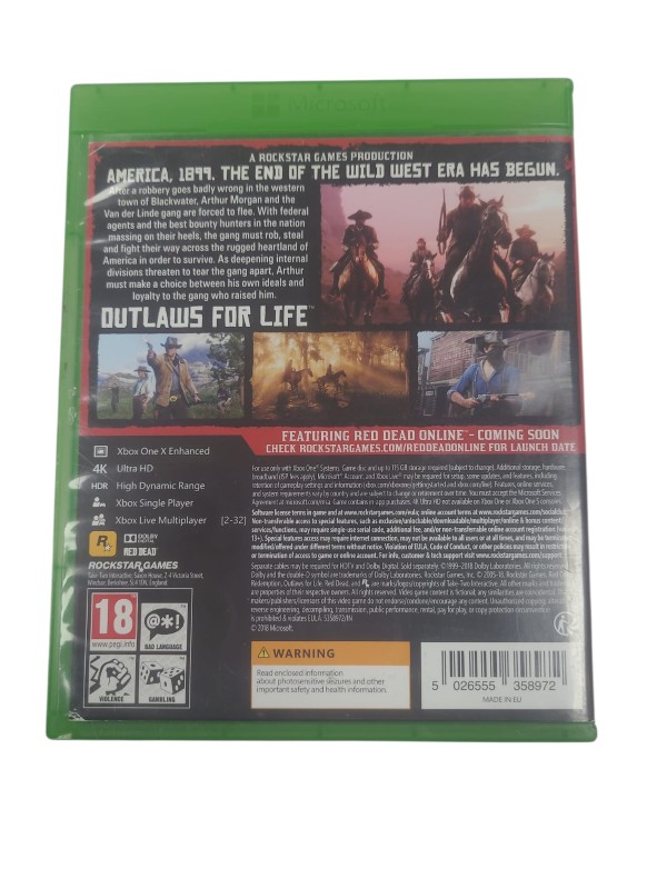 Red Dead Redemption II Xbox One | 021800128959 | Cash Converters