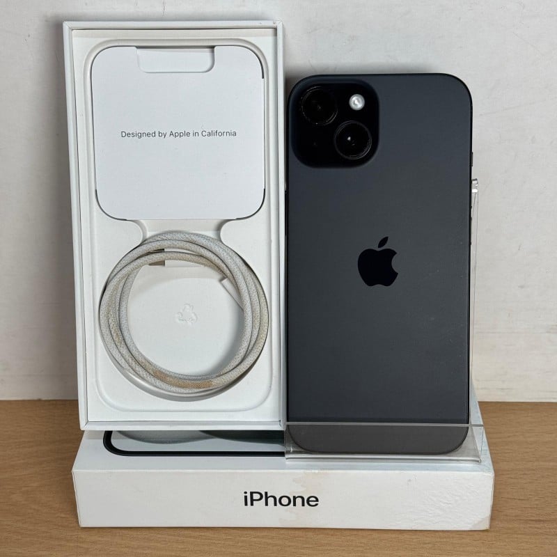 Apple iPhone 15 128GB - Unlocked - Battery Health 100% - Cycle Count 34 ...