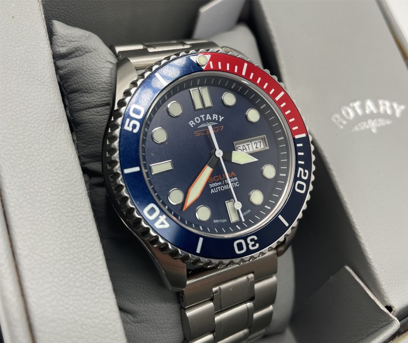 Rotary Watch Mens Super 7 Scuba | 027300098952 | Cash Converters