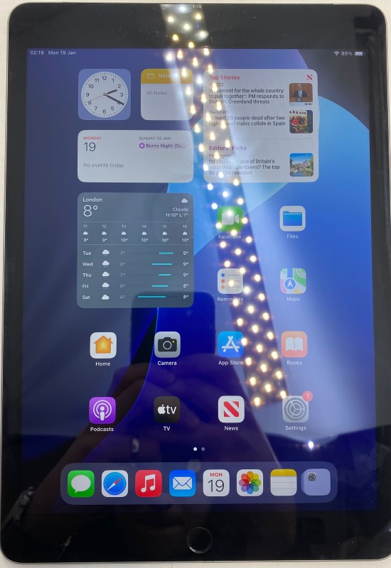Apple A2604 iPad 9th Gen (A2604) 10.2" 64GB - Space Grey, Unlocked ...