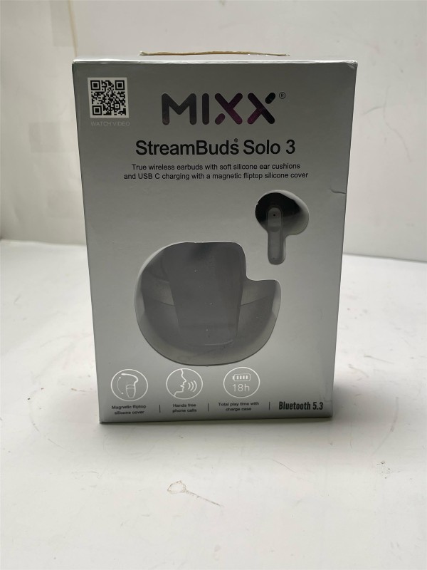 Mixx Stream Buds Solo 1 Grey | 046800067779 | Cash Converters