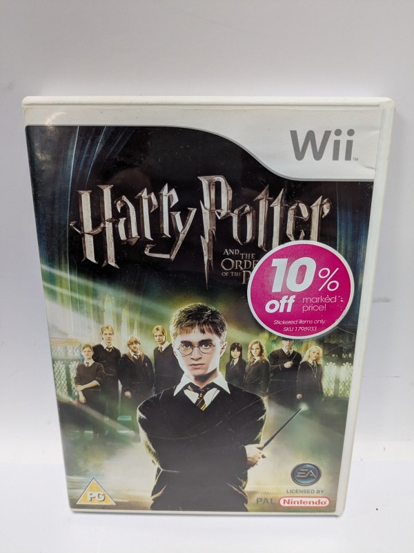 Harry Potter And The Order Of Phoenix Nintendo Wii | 050000127297 ...