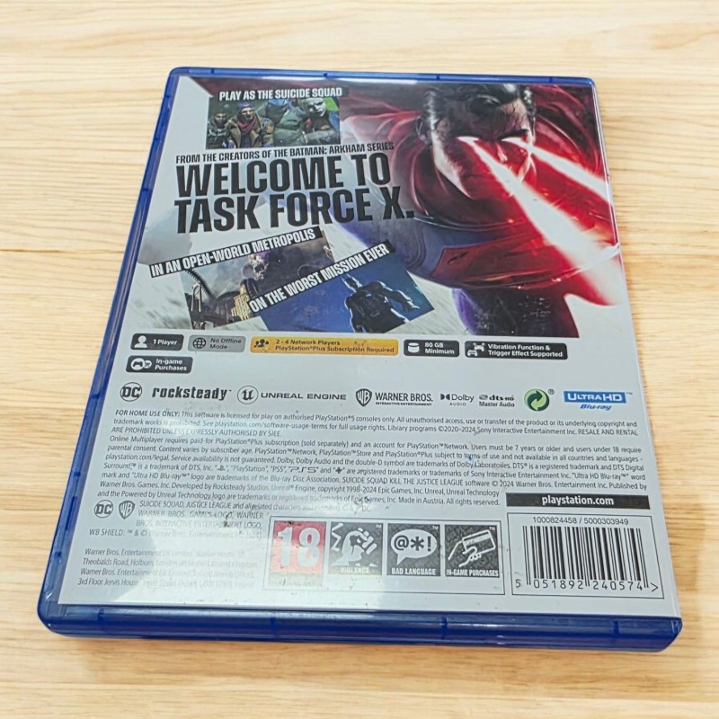 Suicide Squad Ps5 Playstation | 054200270924 | Cash Converters