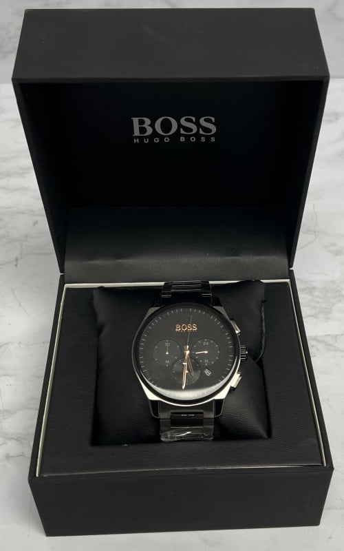 Hugo Boss Watch Mens 1513814 Peak Wristwatch For Men | 049100361008 ...