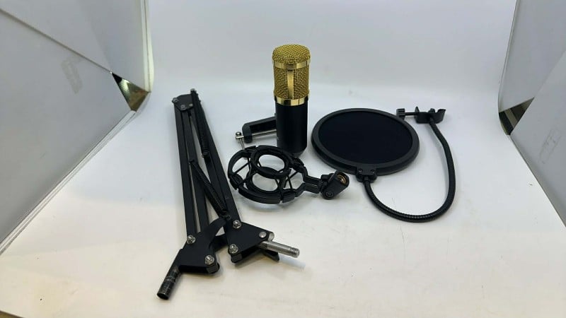 Bm800 Condenser Microphone Studio Recording Kit Black | 030400207759 ...