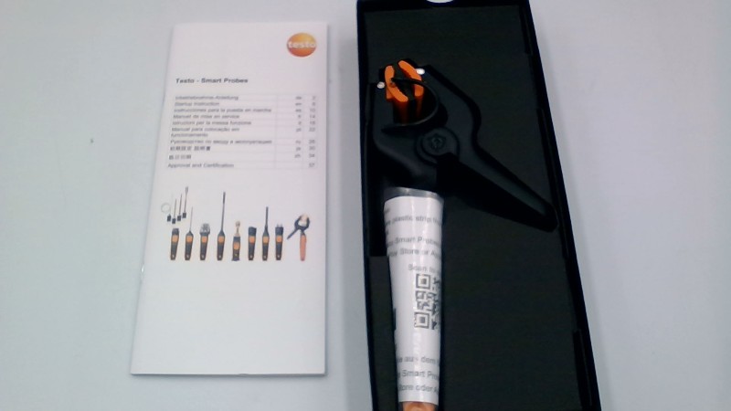 Testo Smart Probe Clamp Thermometer Orange | 059200007061 | Cash Converters