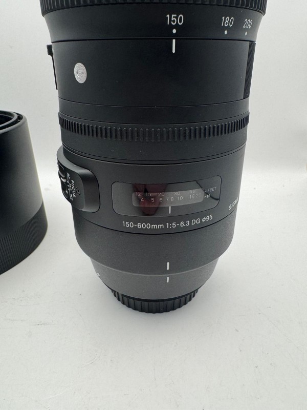 Camera Lens Sigma 150-600mm F5-6.3 Dg Os Hsm Contemporary Len ...