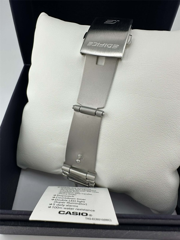 Casio Watch Mens Edifice Bluetooth Gents Watch Ecb-S10d-2Aef ...