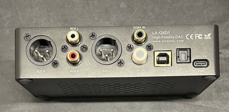 Soncoz Digital Hifi Audio Converter La-Qxd1 Black | 048500398117 | Cash ...