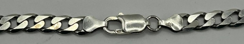 Silver 20'' Silver Curb Chain Necklace Chain 50cm 31.1G | 019500196328 ...