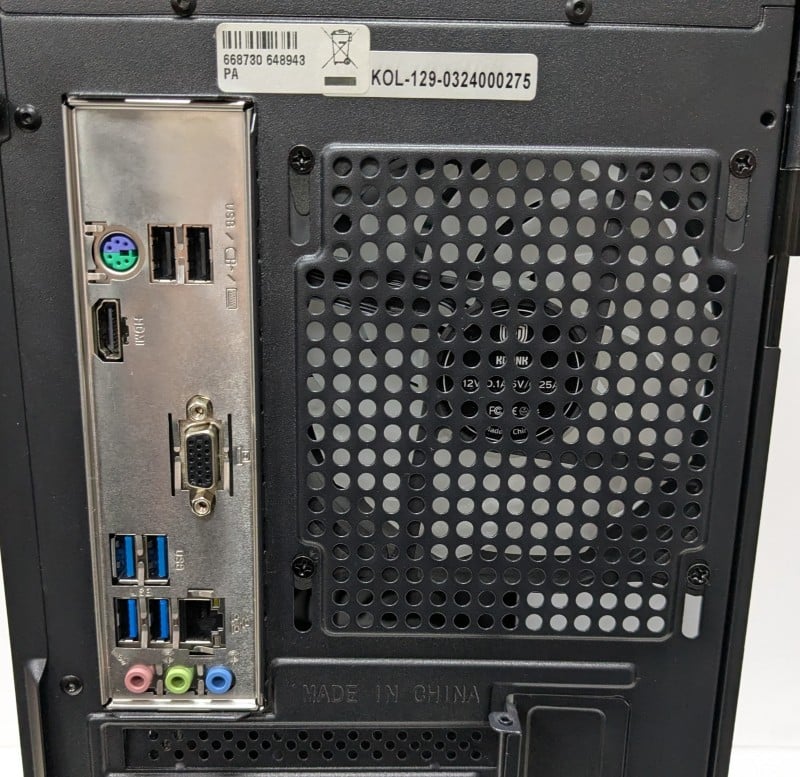 Custom Gaming PC AMD Ryzen 5 5600G / 8GB Ram / 512GB SSD Nvme / AMD ...