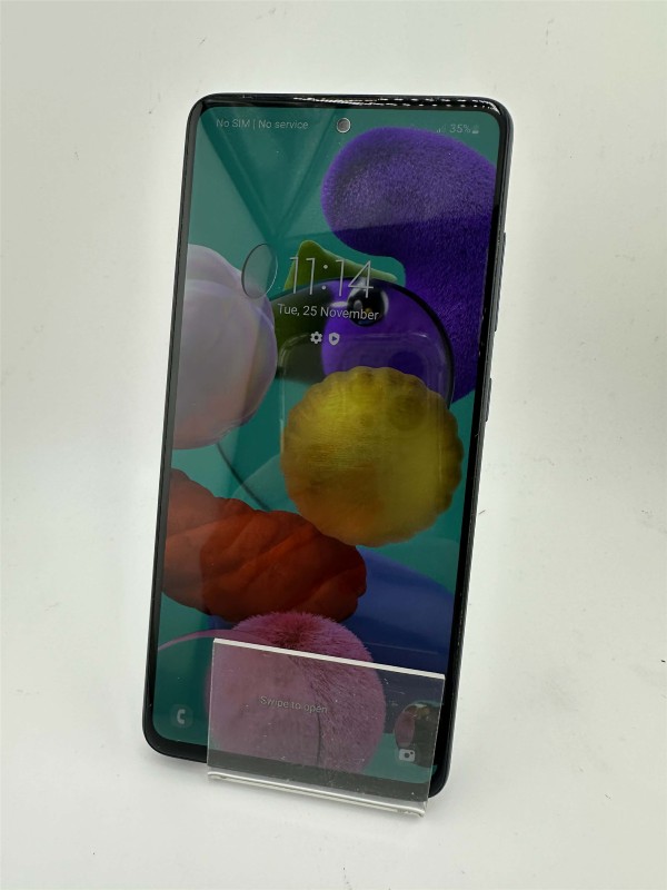 Samsung Galaxy A51 128GB Unlocked Android 13 Black | 031000330798 ...