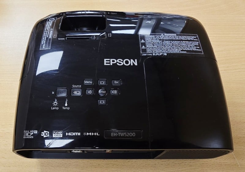 Epson Eh-Tw5200 Full HD 3D 3LCD Projector | 037000143370 | Cash Converters
