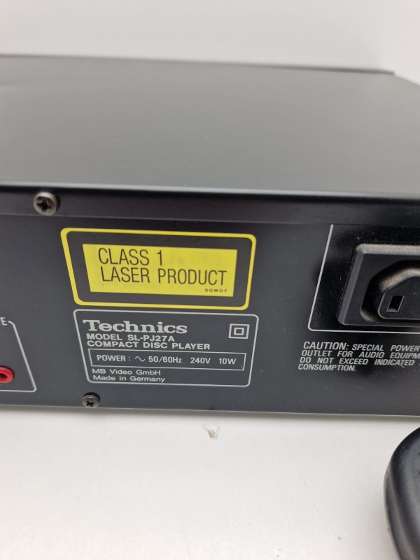 Technics Sl-Pj27a Black | 019600266520 | Cash Converters