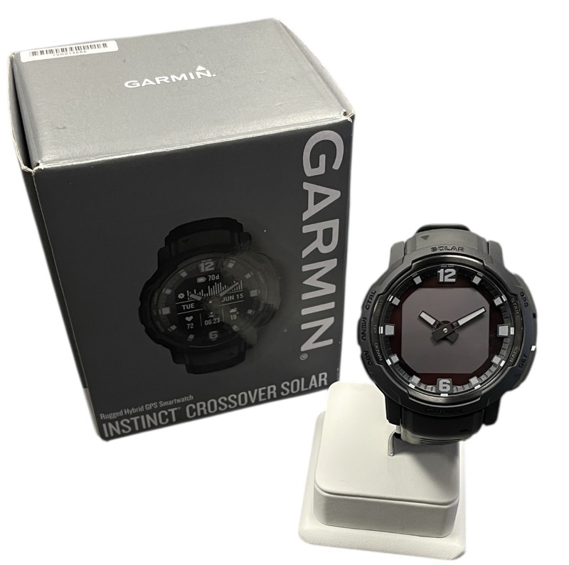 Garmin Instinct Crossover Solar Black | 036400153754 | Cash Converters