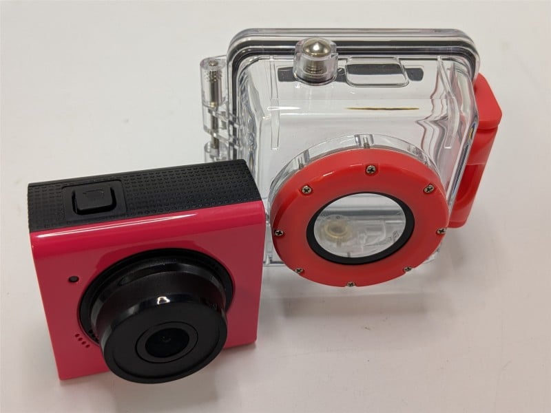 Splash Action Camera With Waterproof Case And Other Accessories ...