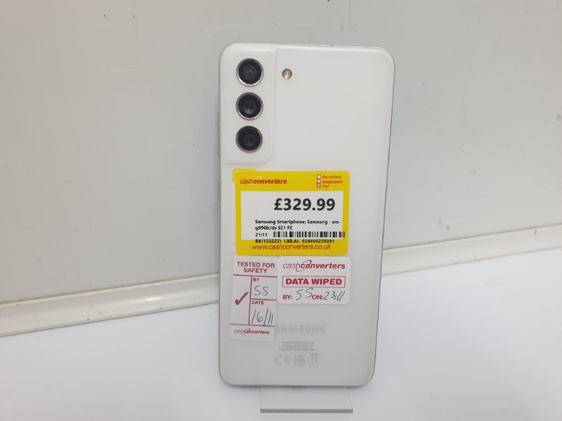 Samsung Galaxy S21 Fe Sm G990b Ds 128gb White 038600250391 Cash