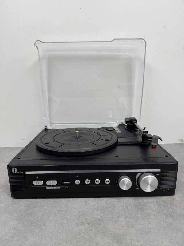 1 By One Recored Player With Power Cable Black | 016200274087 | Cash ...