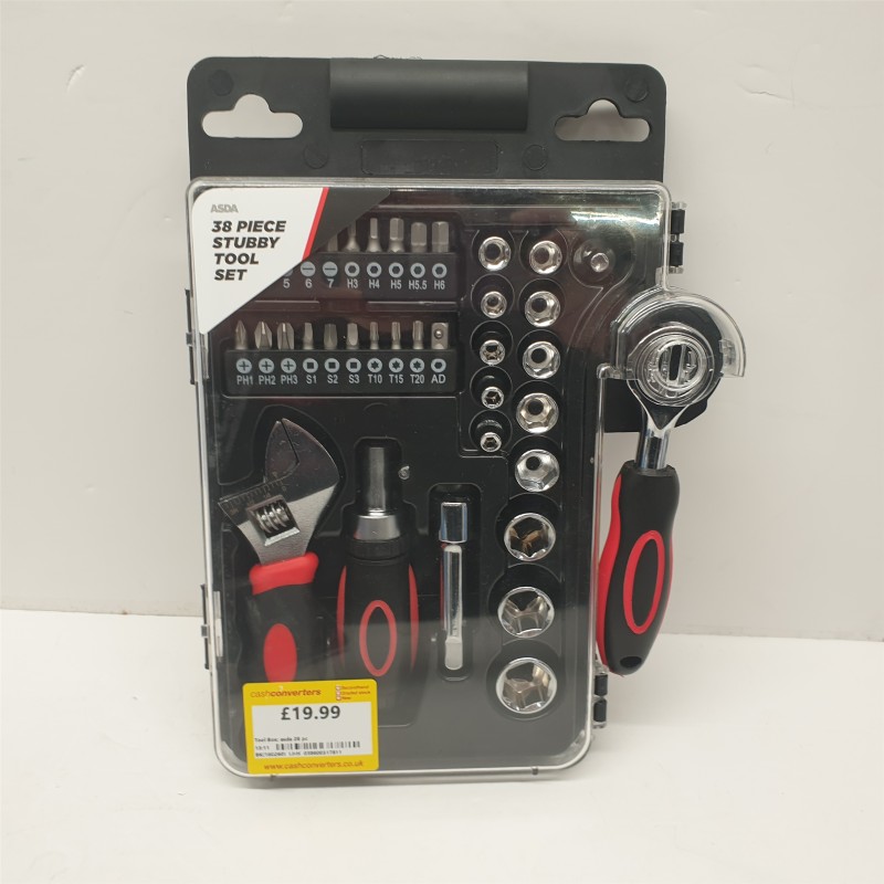 Asda 38 Piece Stubby Tool Set. | 038600317811 | Cash Converters