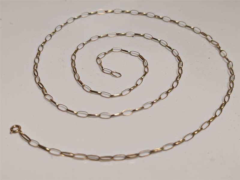 9ct Yellow Gold Chain 70cm 4.1G | 048900245185 | Cash Converters