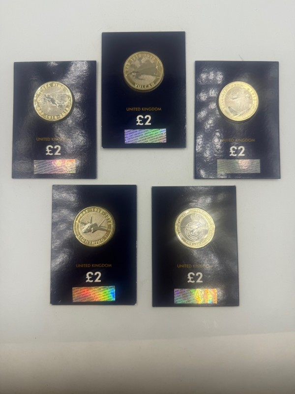 Coin Collection 2018 Raf Set Of 5 £2 Coins | 048500400327 | Cash Converters