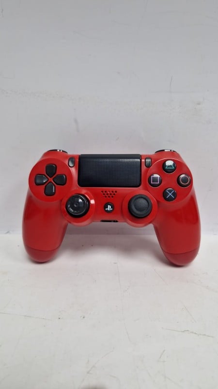 Ps4 Official Dualshock 4 Red Controller Playstation 4 | 046300112381 ...